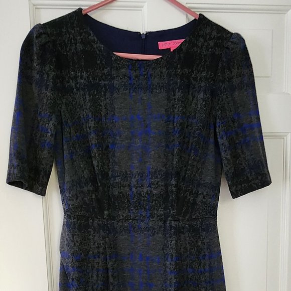 Betsey Johnson | Dresses | Betsey Johnson Jumbo Plaid Asymmetrical ...